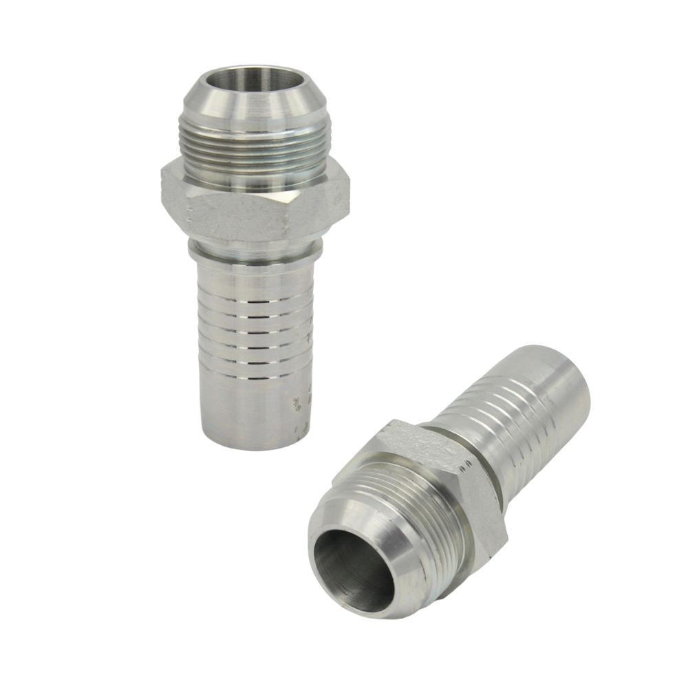 16711 JIC Hydraulic Straight 37-Degree Flare Hose Fitting