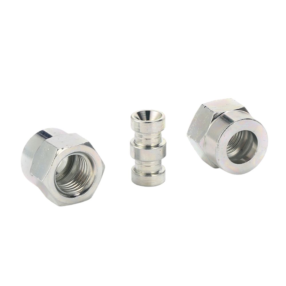 3J Female JIC Hydraulic Swivel 74-Degree Seat Hose Fitting