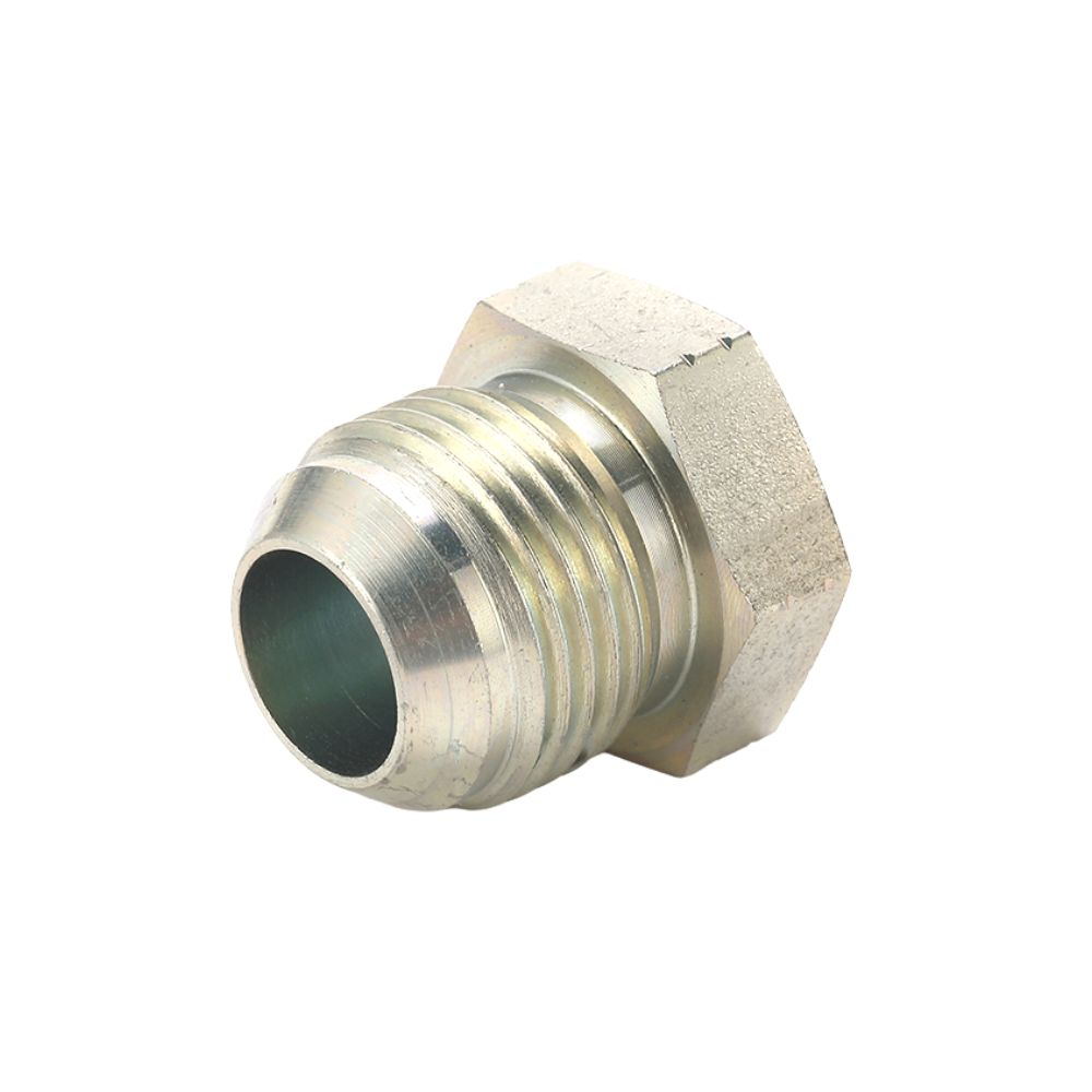 4J JIC Thread External 74-Degree Cone Seat Hydraulic Plug
