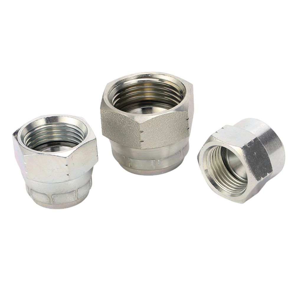 9J Female JIC Thread Plug Hydraulic Straight Fittings