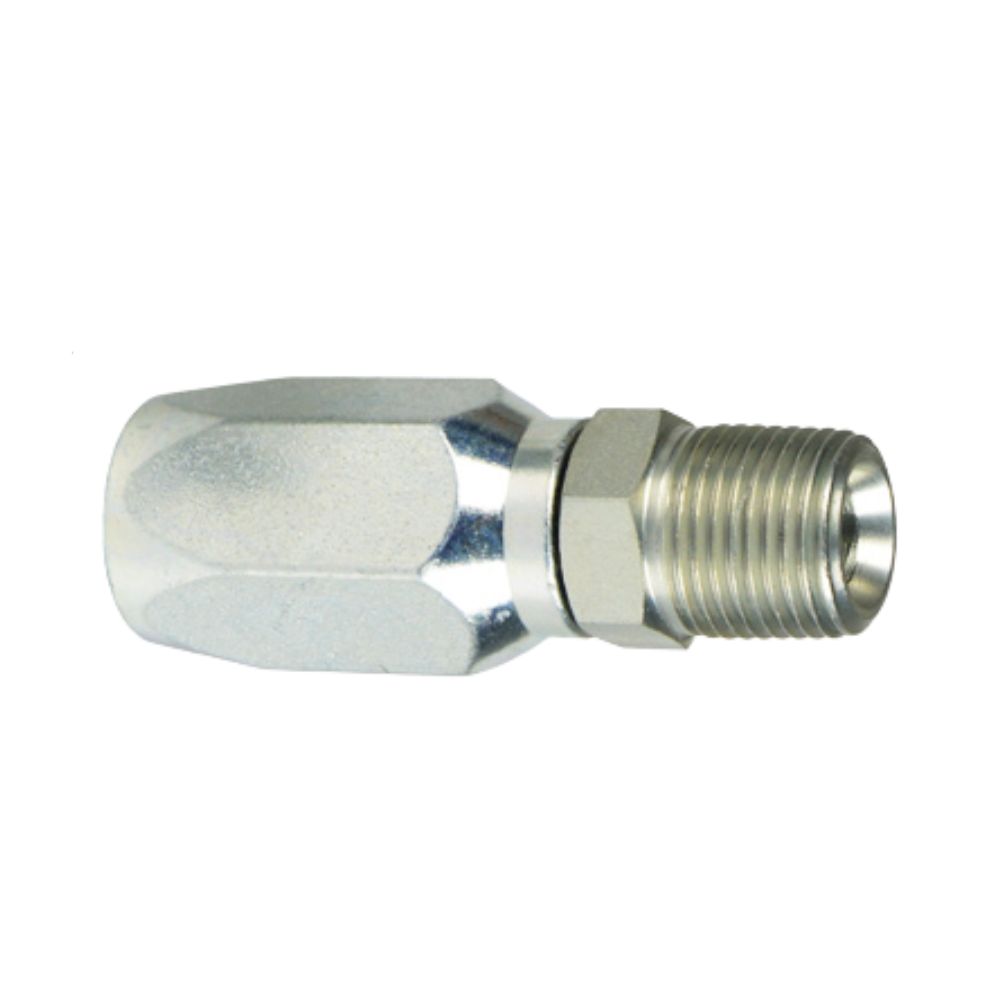 17818 Hydraulic Male Reusable SAE Thread Fitting