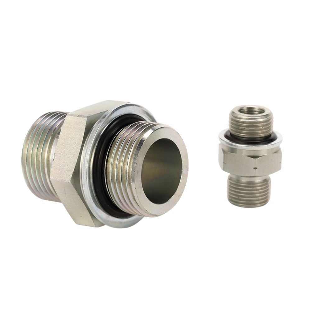 1BG-BSP Male Thread O-ring Seal Nut Hydraulic Hose Fitting