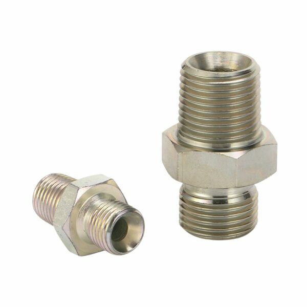 1BN-Male 60-Degree Cone BSP to Male NPT Hydraulic Fitting