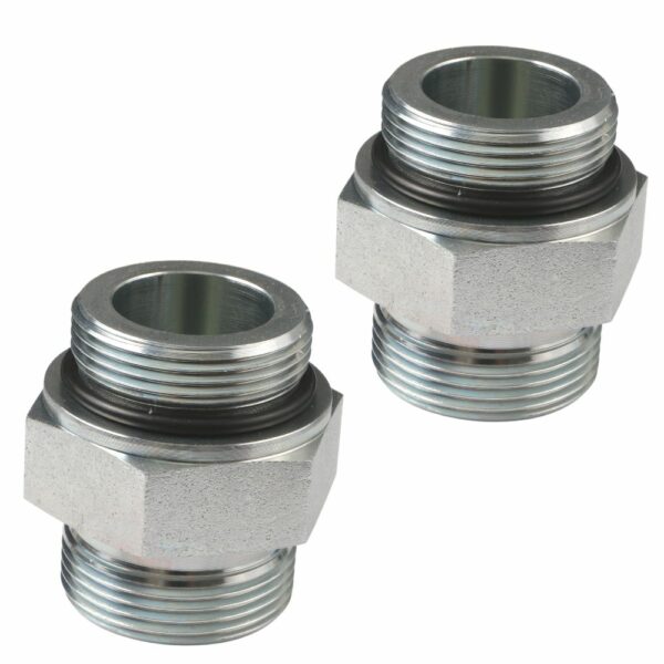 1BO Male BSP Thread to SAE ORFS Thread Hydraulic Fitting