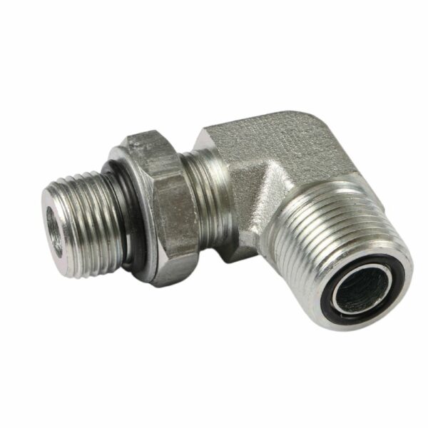 1FH9-OG 90° Elbow ORFS Metric Male Hydraulic Fitting