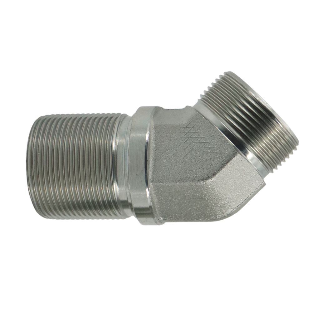 1FO4-ORFS Male 45-Degree Elbow SAE ORB Hydraulic Adapter
