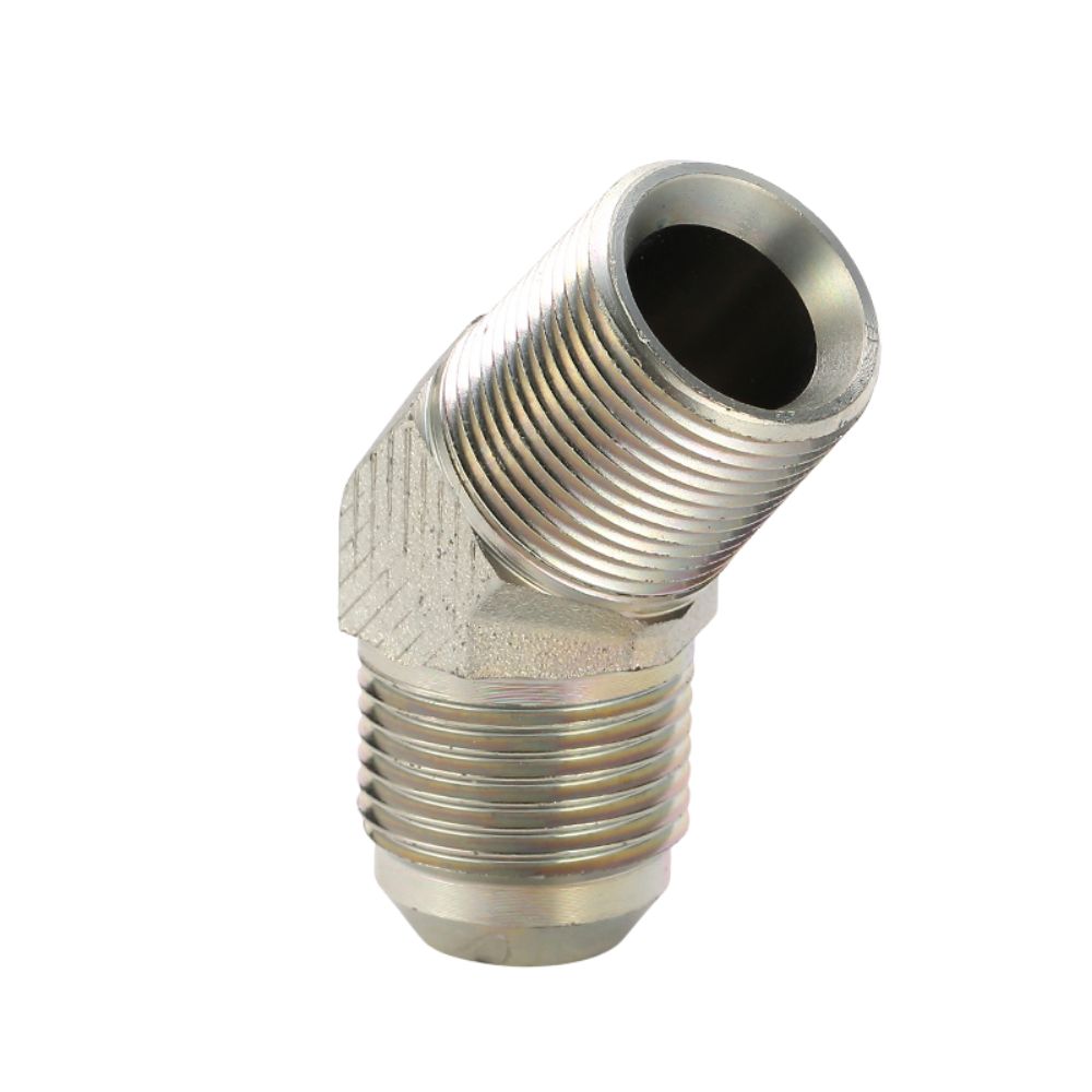 1JN4-Male JIC to Male NPT 45-degree Elbow Hydraulic Fitting