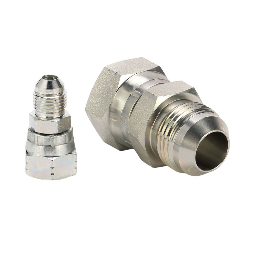 2J JIC Male to Female 74-degree Cone Hydraulic Hose Fitting