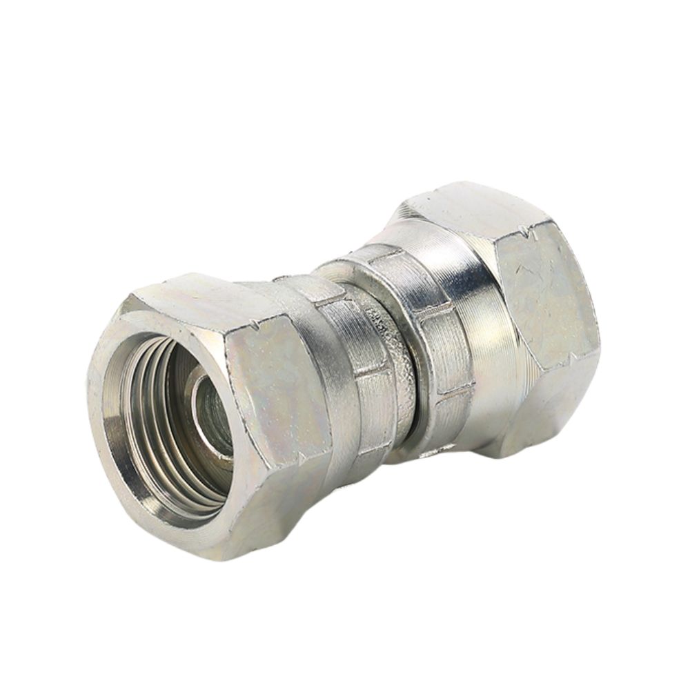 3B-BSP Female 60-Degree Cone Seat Swivel Hydraulic Fitting