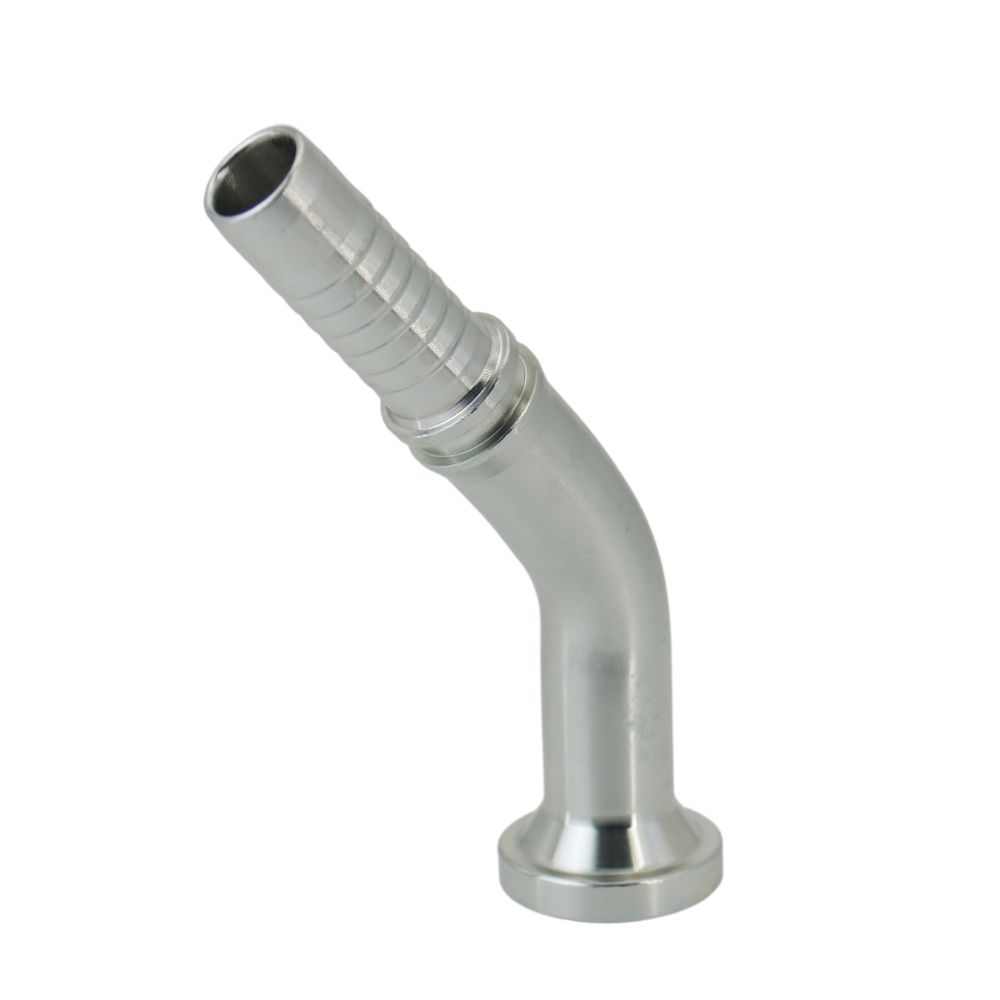 87341 Elbow 45° SAE 3000PSI Flange Code61 Hydraulic Fitting