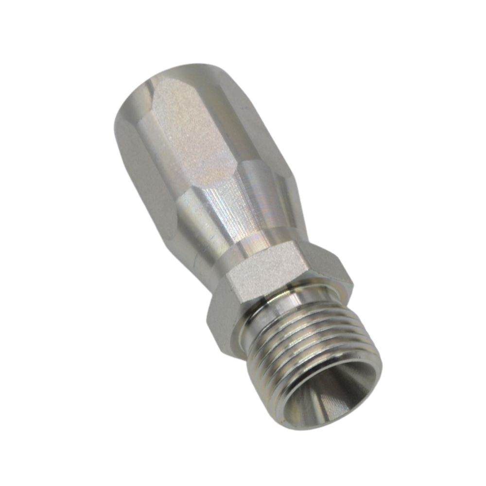 Hydraulic Straight Male BSP Reusable Fitting