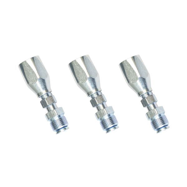 Hydraulic SAE Male Inverted Flare Reusable Fitting