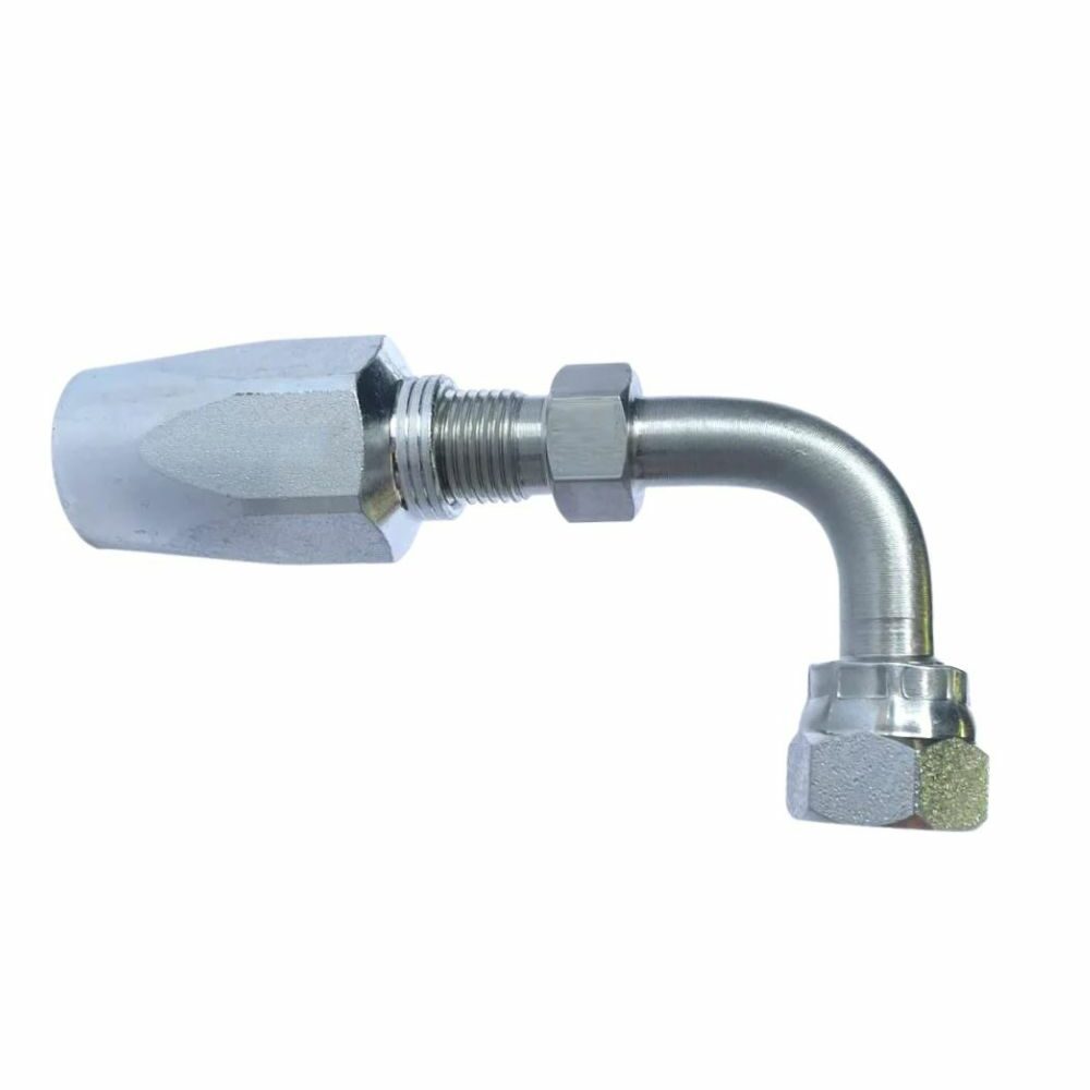 Female Elbow 90° ORFS Reusable Hydraulic Hose Fitting