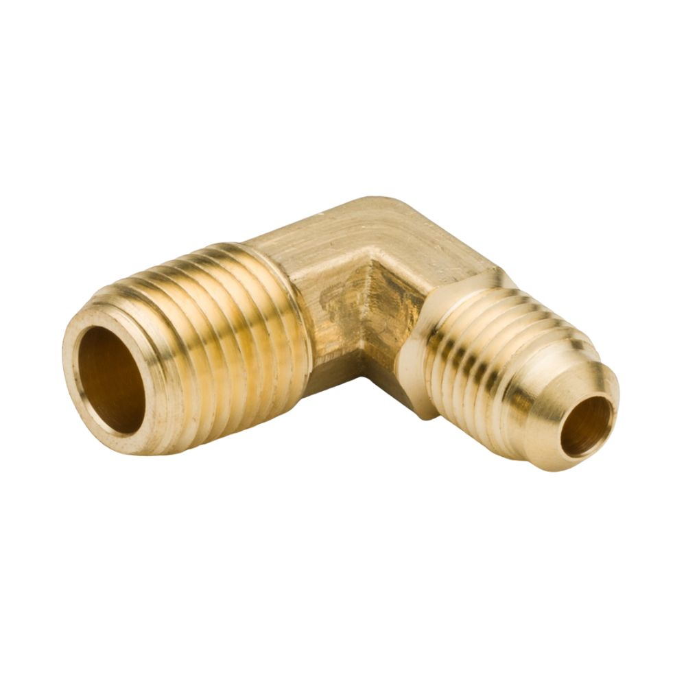 90 Degree Brass Fitting Female SAE Elbow Adapter