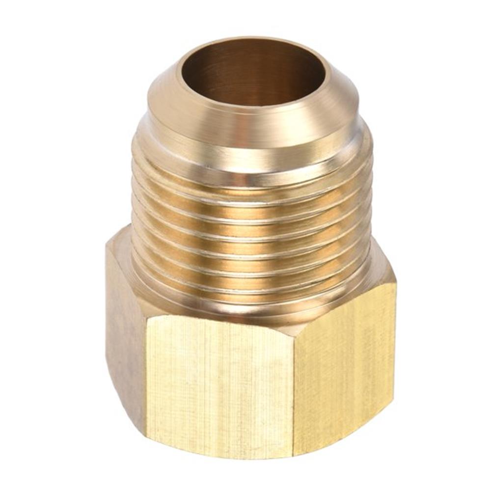 90 Degree Brass Fitting Female SAE Elbow Adapter