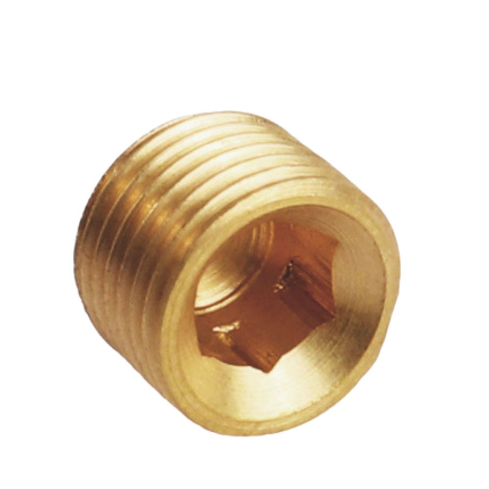 Brass Fitting Countersunk Hex Plug Fitting