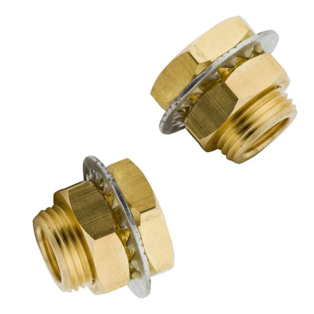 Brass Hose Fitting Female×Female Pipe Bulkhead Fitting