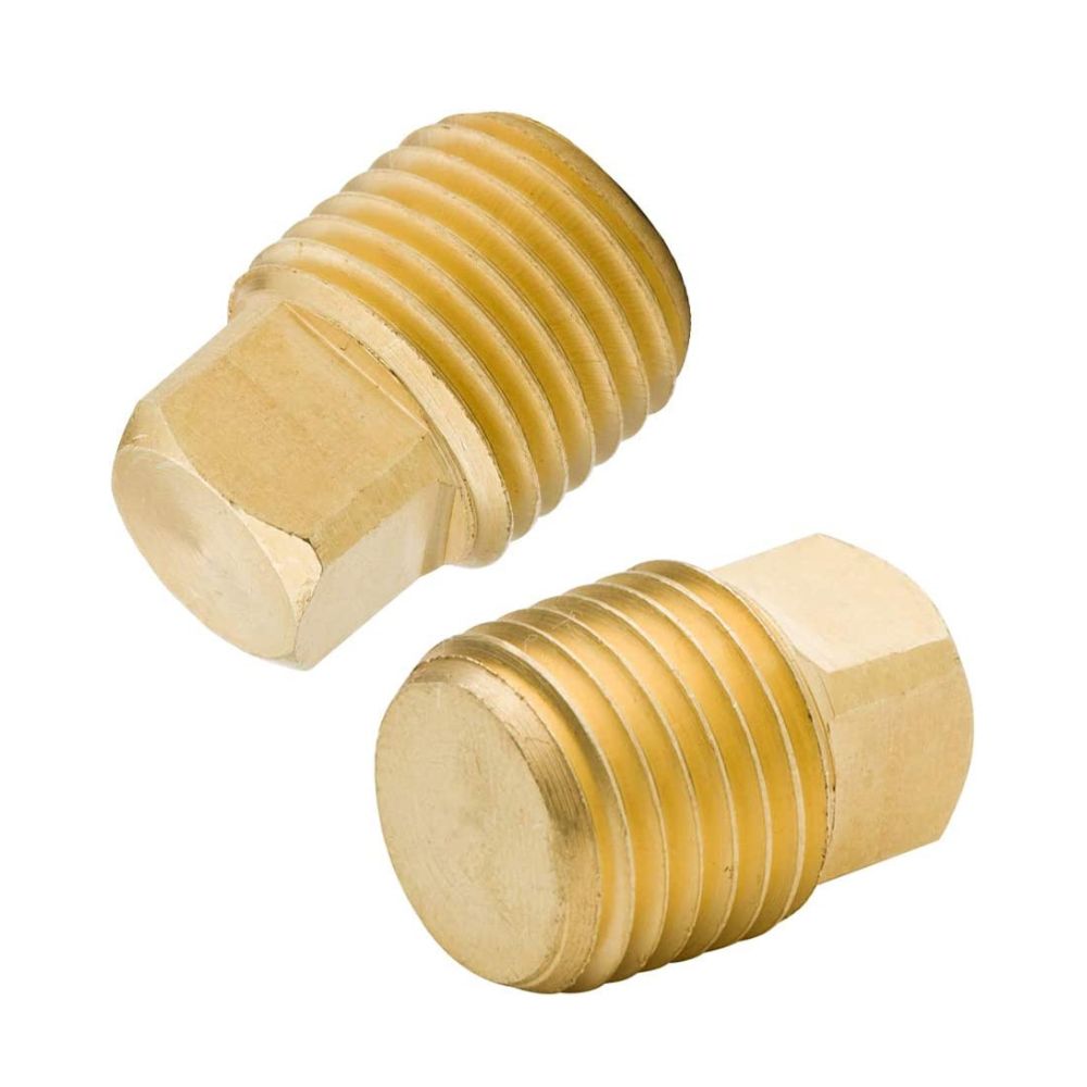Brass Pipe Fitting Square Head Plug Fitting