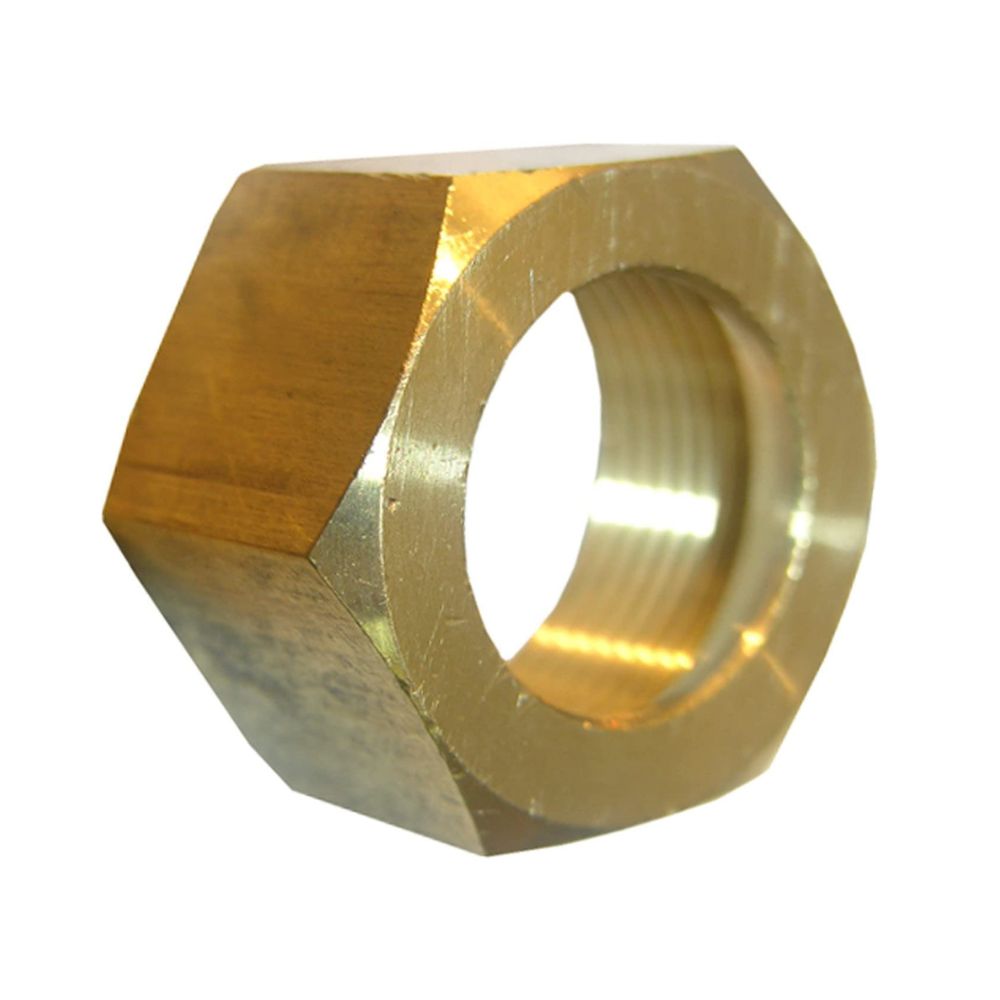 Brass Pipe Fittings Nut NPTF Thread Locknut