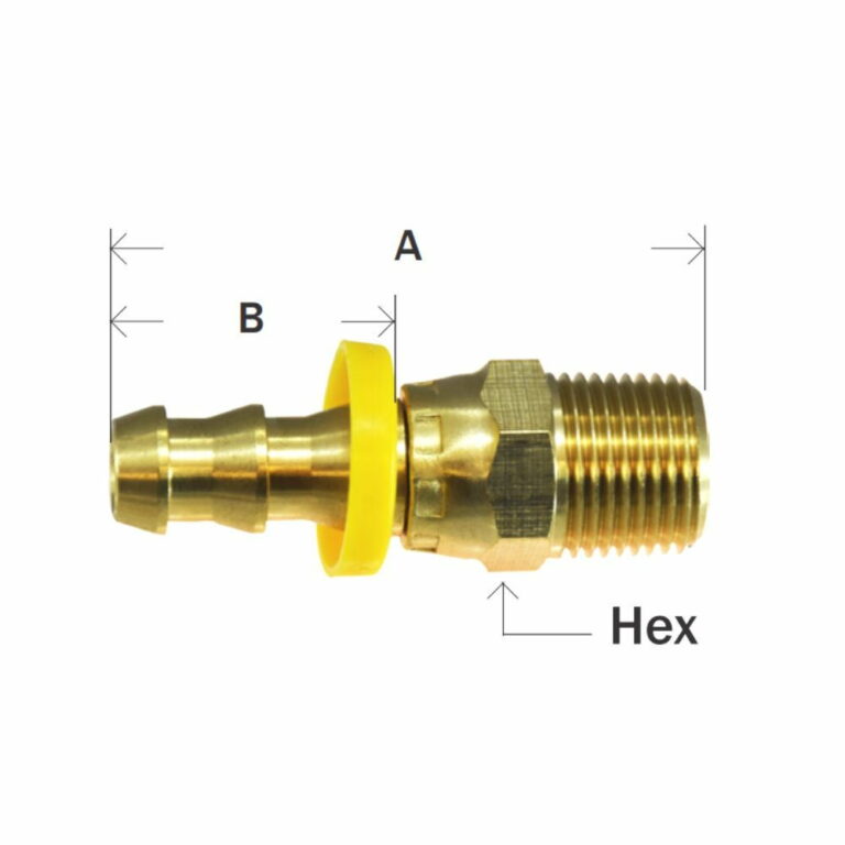 Brass Swivel Fitting Male Swivel NPTF Thread Adapter