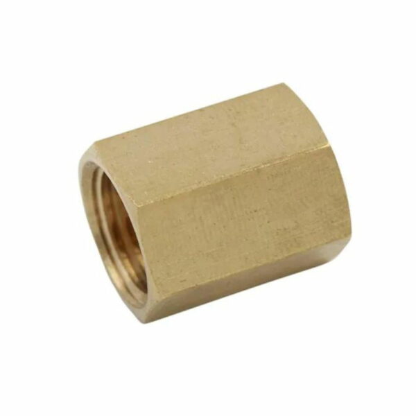 Brass Union Fitting Female SAE 45-Degree Cone Flare Union