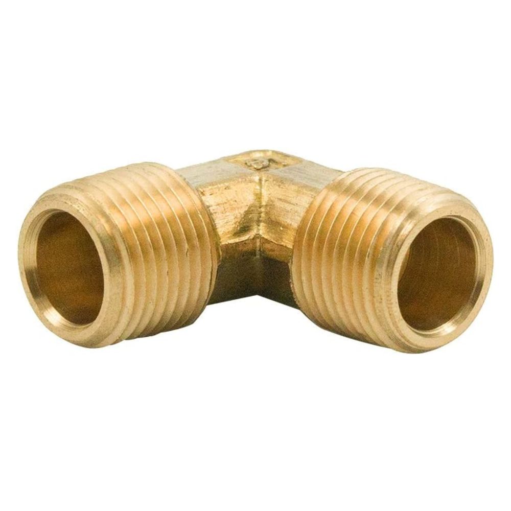Forged Male 90° Elbow Brass Fitting Reducer NPTF Thread