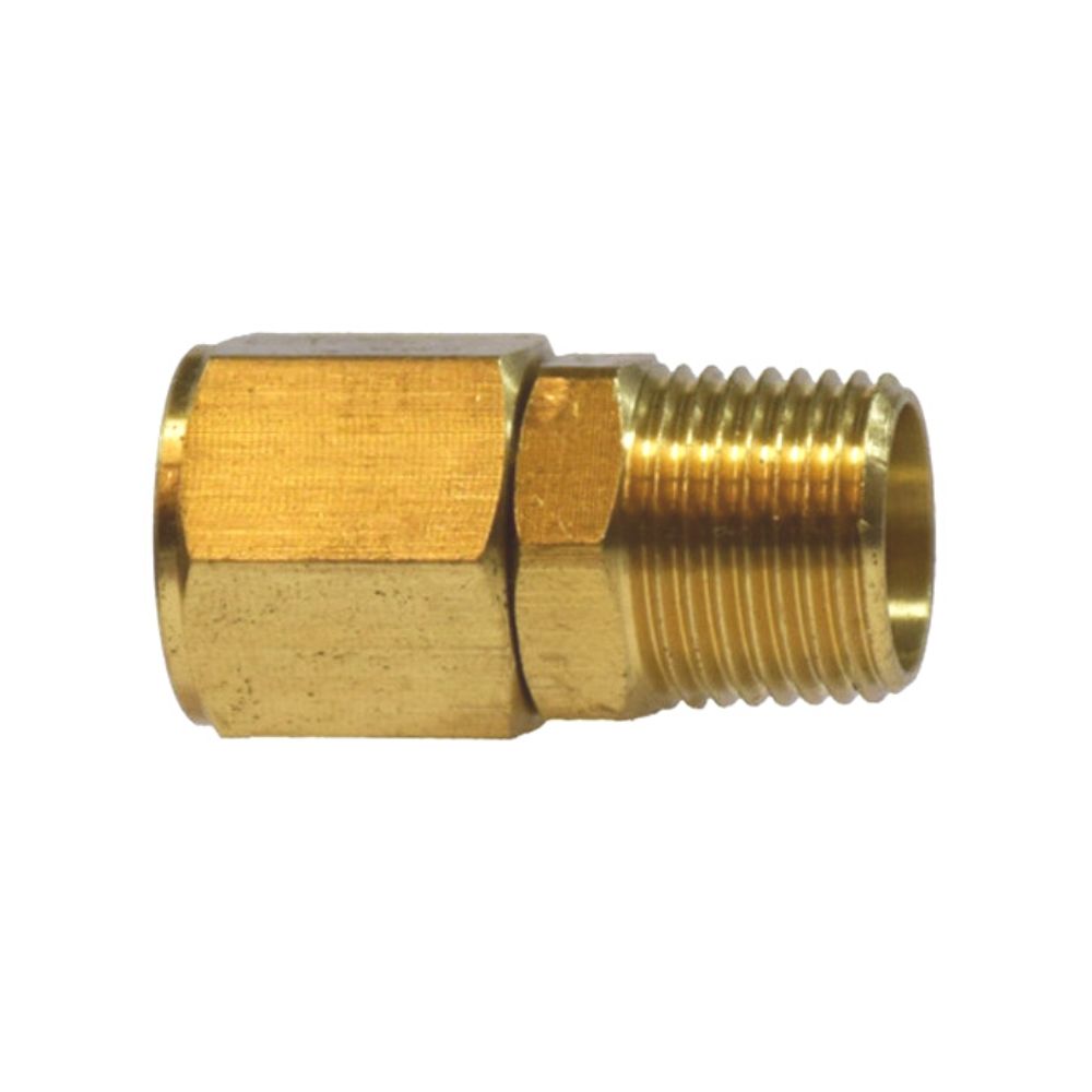 Brass Pipe Swivel Adapter NPTF Thread Fitting