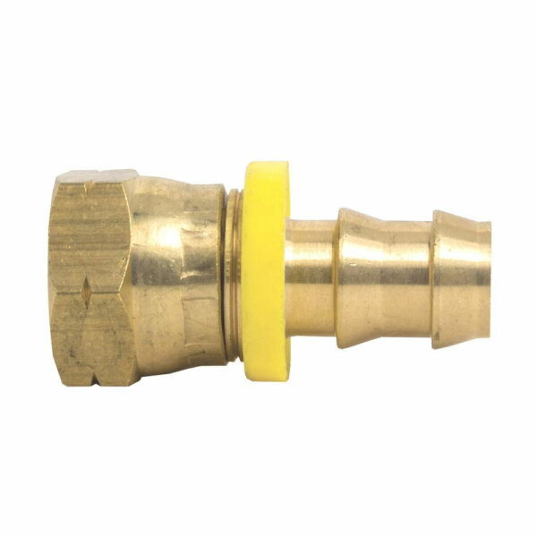 Brass Push-On Hose Barb Adapter Connector