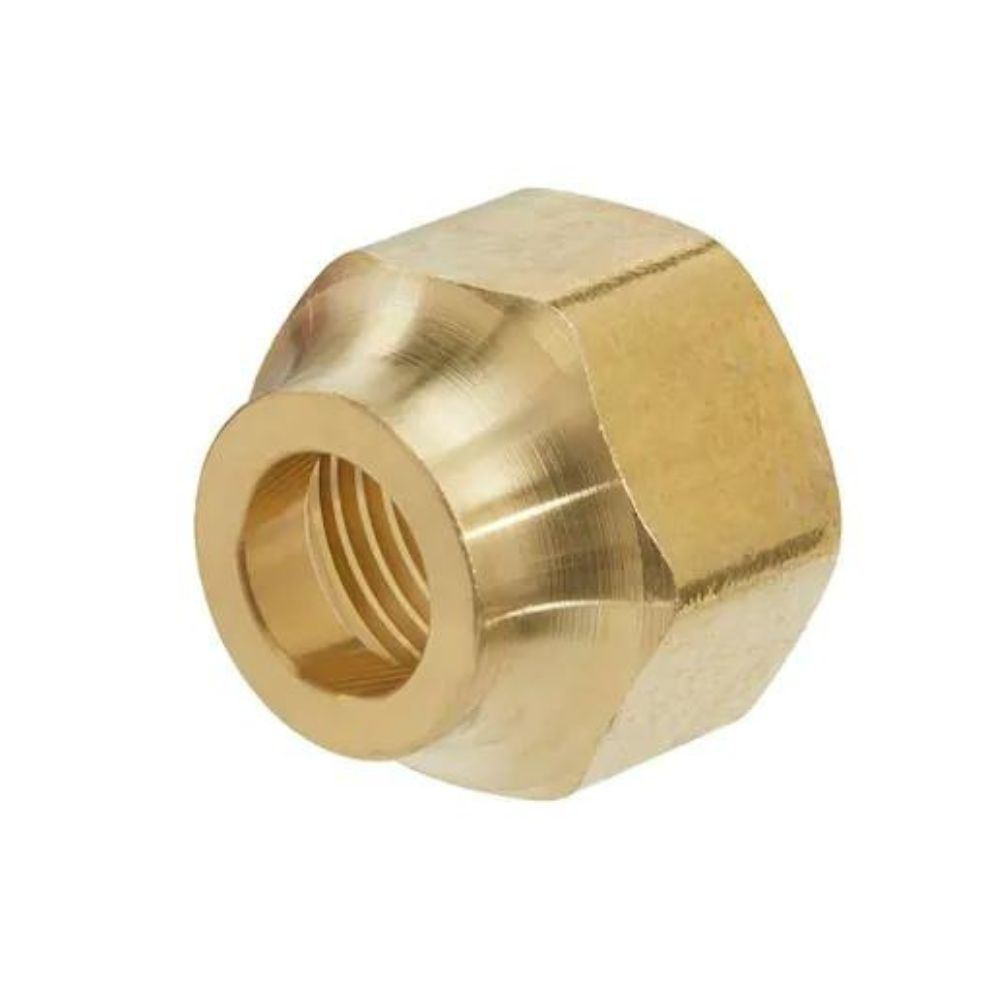 Brass Fitting Short Forged Nut UNF Thread