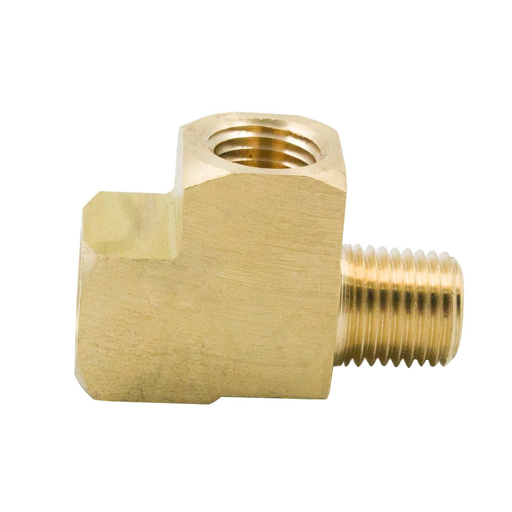 Brass Pipe Fitting Street Tee NPTF Thread Fitting