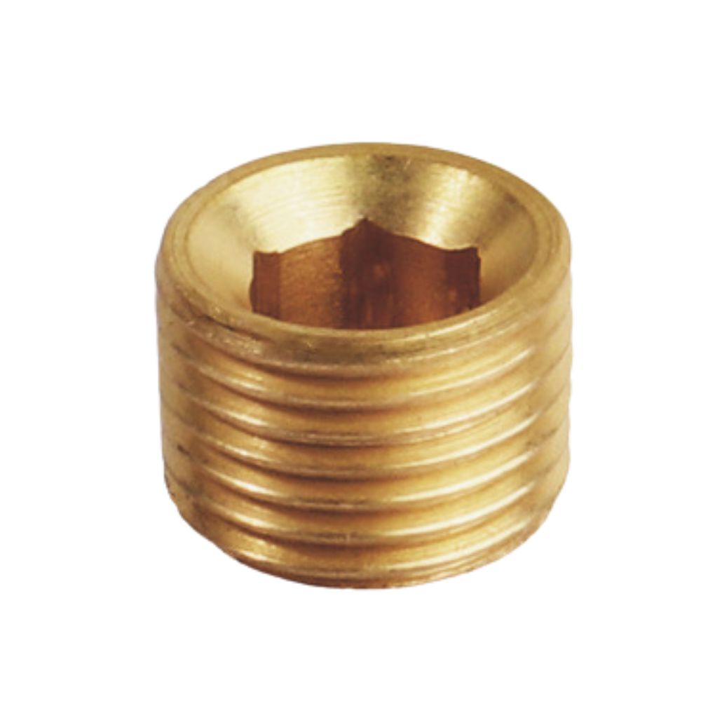 Brass Fitting Countersunk Hex Plug Fitting
