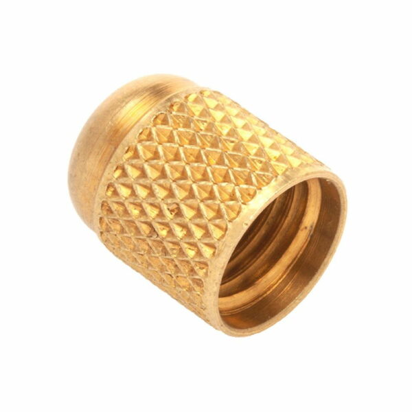 Brass Fitting Finger Tightening Cap-UNF Thread