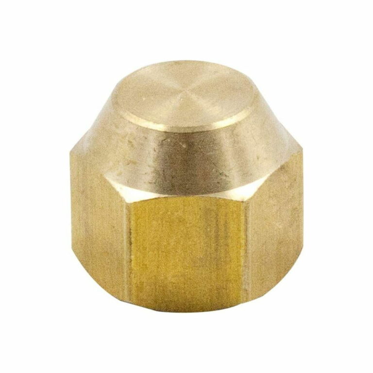 Brass Flare Fittings SAE 45-Degree Cone Flare Cap