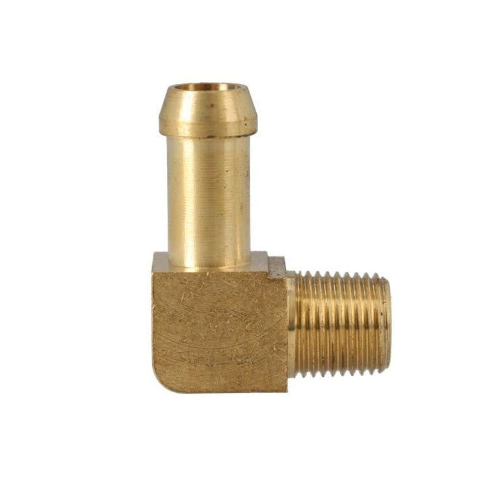 Brass Pipe Fittings 90° Elbow Hose Barb× Male Pipe Fitting