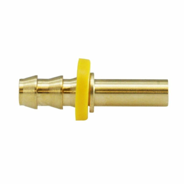 Brass Push-On Hose Barb Adapter Connector