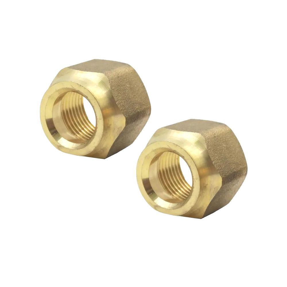 Brass Fitting Short Forged Nut UNF Thread
