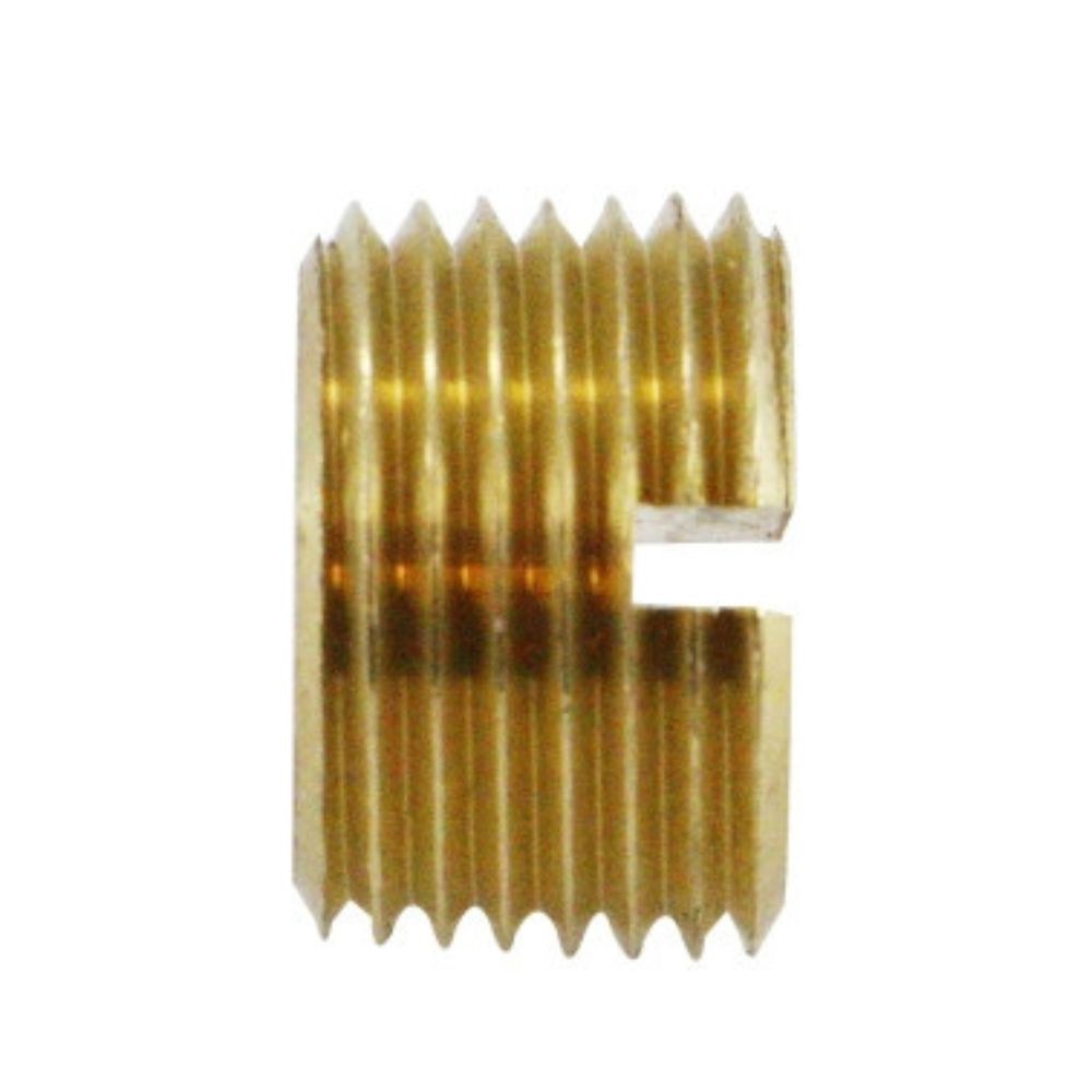 Brass Fittings Slotted Hex Plug Pipe Fitting