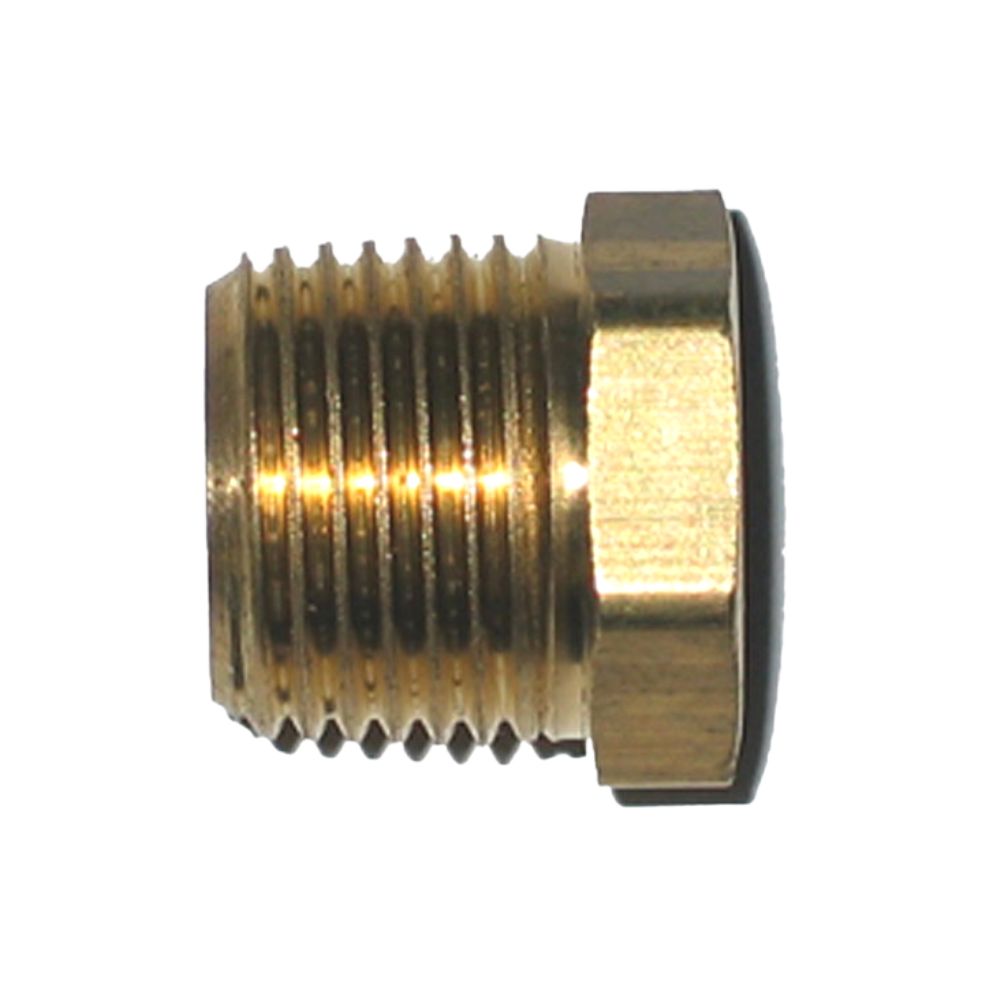 Brass Fitting Solid Hex Head Plug Fitting