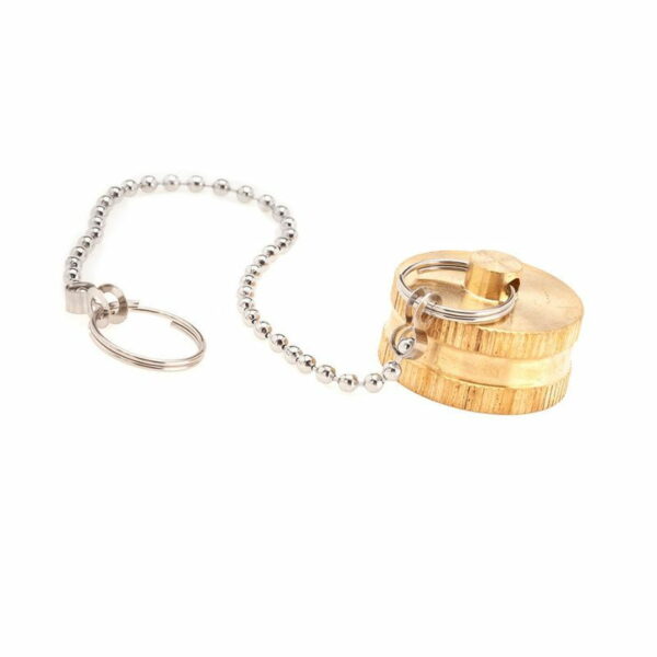 Brass Fittings Garden Hose Cap With Chain