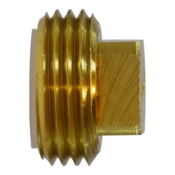 Solid Brass Garden Hose Plug Fitting - Topa