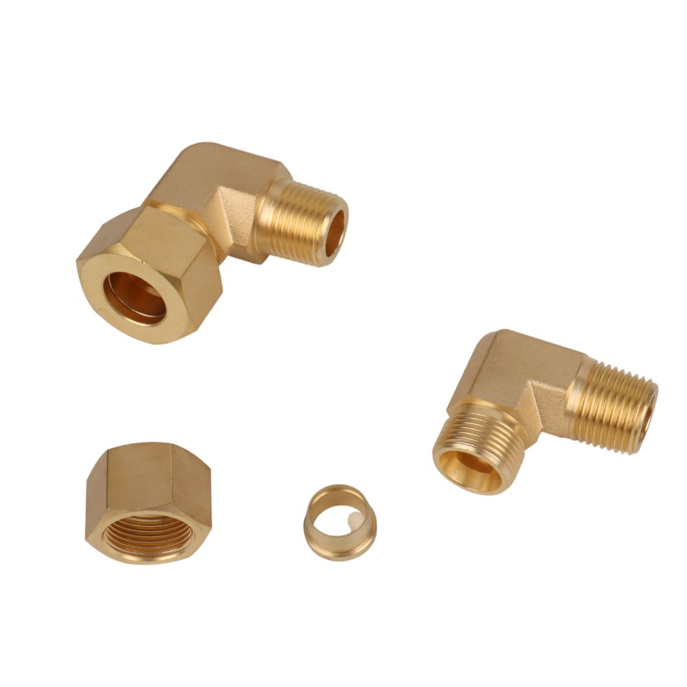 Brass Compression Tube Fittings - Male Elbow Factory-Topa
