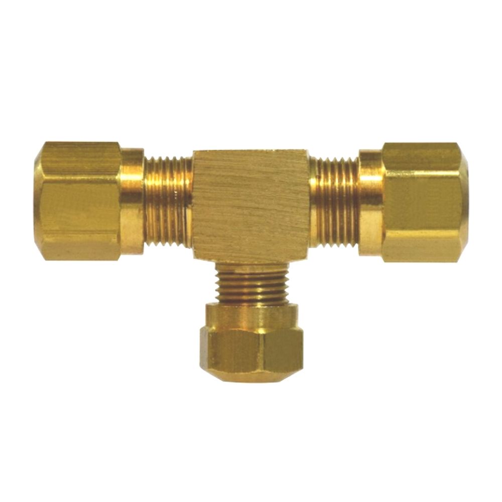 DOT Air Line Compression Fittings - Reducing Branch Tee