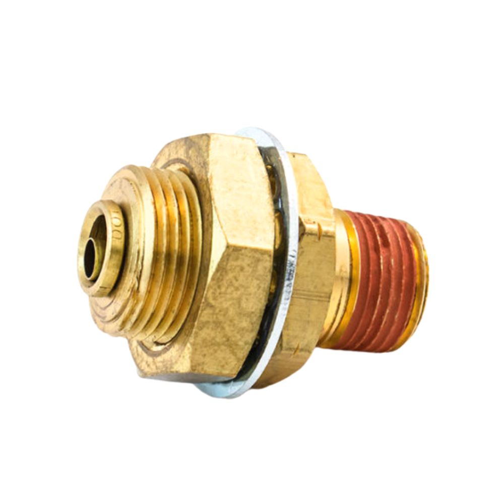 Brass DOT Bulkhead Fittings - Female Bulkhead Fittings