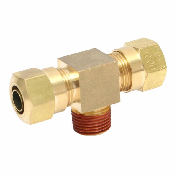 Brass Airline Compression Fittings - Male Branch Tee
