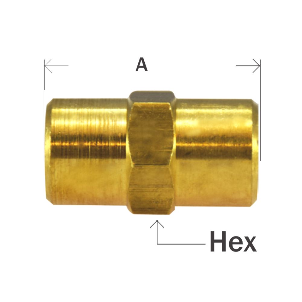 Brass Inverted Flare Connector-Metric Union Supplier-Topa