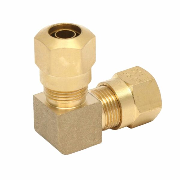 DOT Brake Line Compression Fittings - For Nylon Tubing Elbow