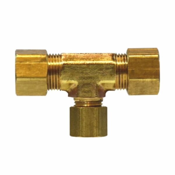 Compression Brass Fitting-Forged Reducing Tee Factory-Topa