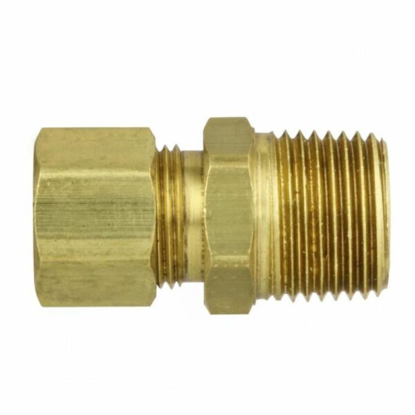 Compression Brass Adapter - Tank Adapter Drilled Thru - Topa