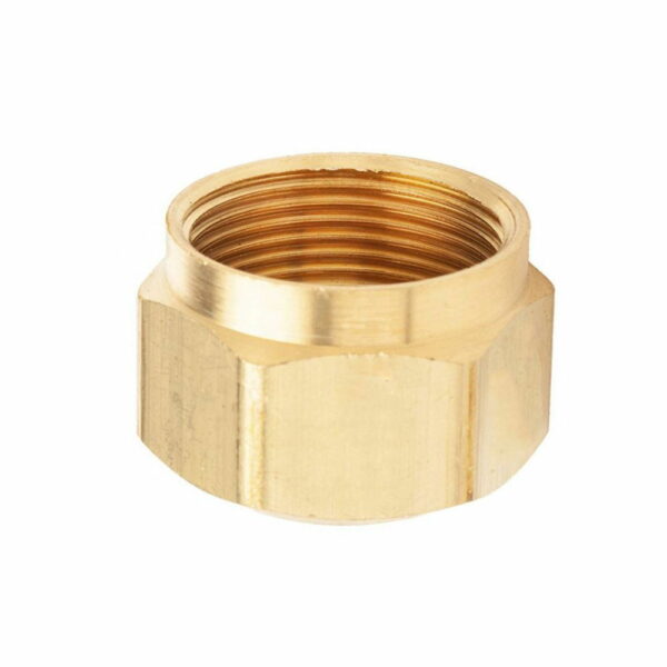 Brass DOT Air Line Nut - Nylon Tubing Nut