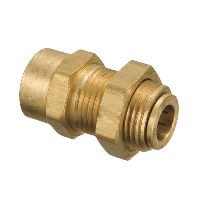 Brass DOT Bulkhead Fittings - Female Bulkhead Fittings